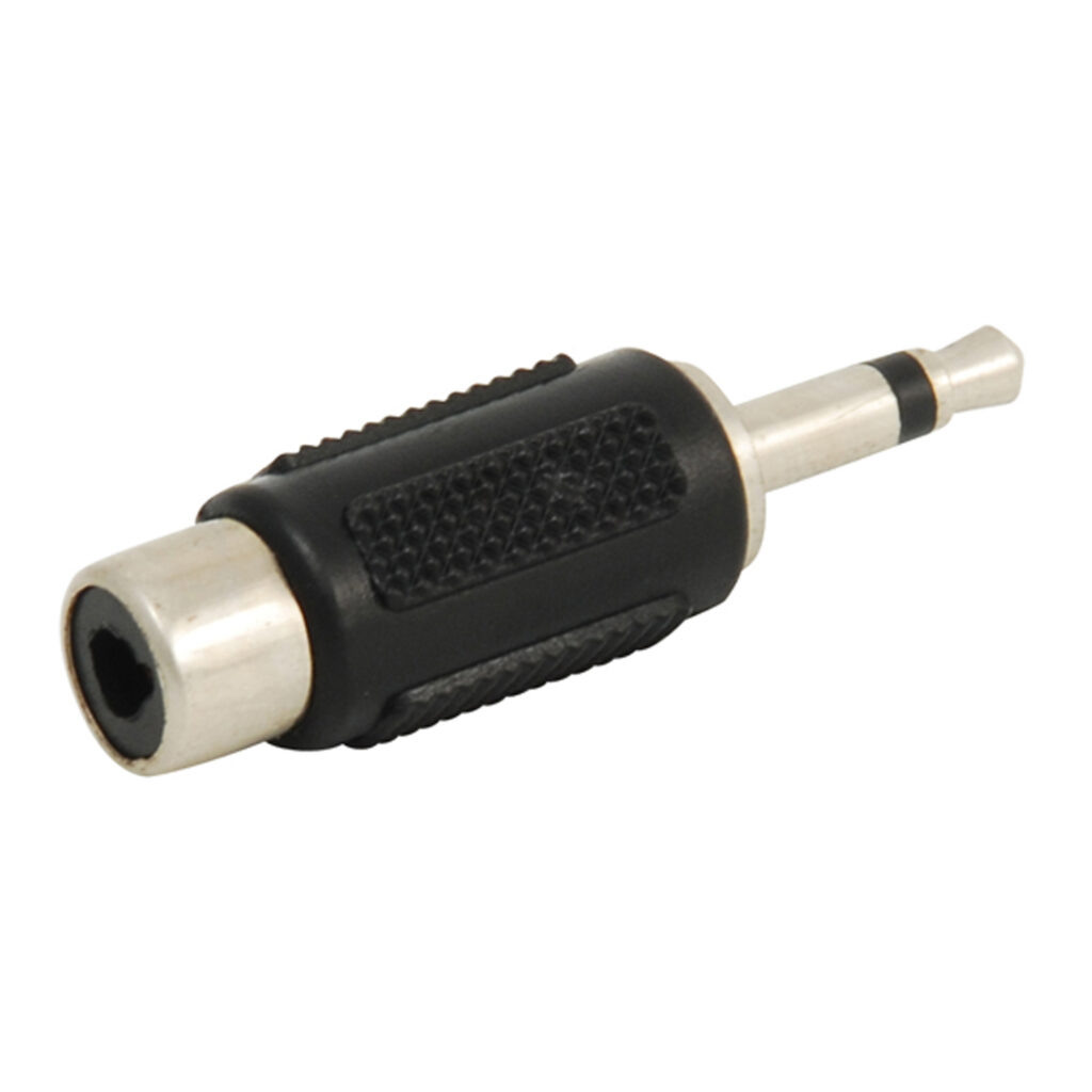 Adaptador Jack 3.5mm a Plug 6.3mm Estéreo Metálico - Ravensound