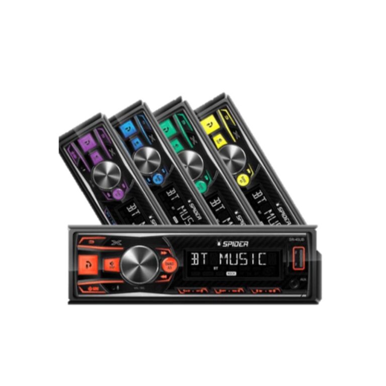 Autoestéreo Spider SR-45UB AUX Bluetooth USB FM/AM - Ravensound