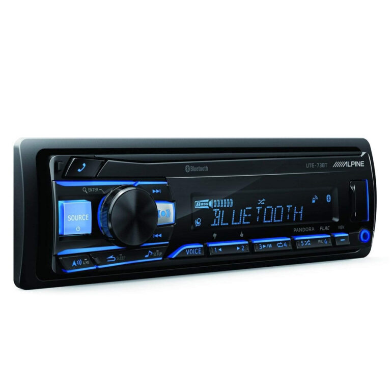 UTE-73BT ALPINE AUTOESTEREO BLUETOOTH USB AUX AM/FM MULTICOLOR 3 PRE ...